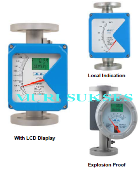 Metal Tube Variable Area Flowmeter ALIA AVF250 – CV. MURI SUKSES